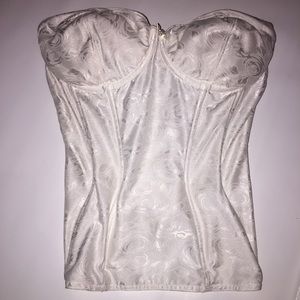 Felina Lingerie | Dresses | Felina White Corset Strapless Bra 32 34 D ...